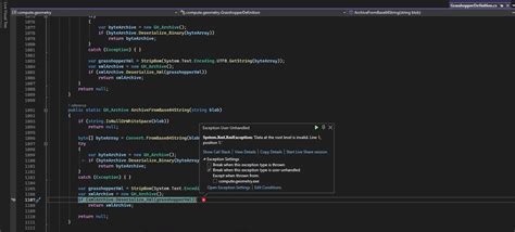 Rhino Compute Error System Xml XmlExceptions Compute Rhino3d