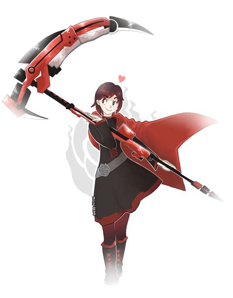 Ruby Rose Ruby Rose Rwby Rwby Anime Art Anime Artist