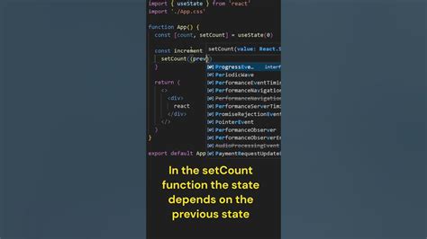 🚀 React Usestate Insights When To Use Functional Updates Shorts Javascript Programming