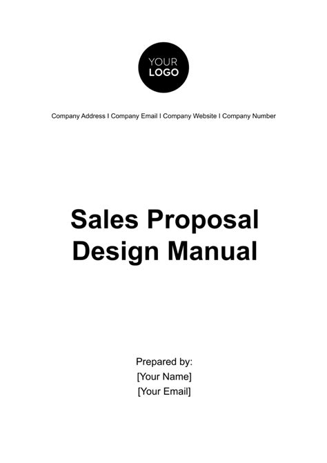 Free Sales Proposal Templates Editable And Printable