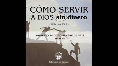 Como Servir A Dios Sin Dinero