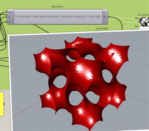 Gyroid Structure With Millipede Page 2 Grasshopper Mcneel Forum