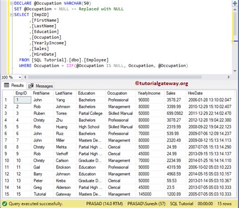 Sql Query To Select All If Parameter Is Empty Or Null