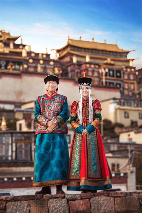 记录爱在香格里拉蒙古族服饰 高清图片堆糖美图壁纸兴趣社区