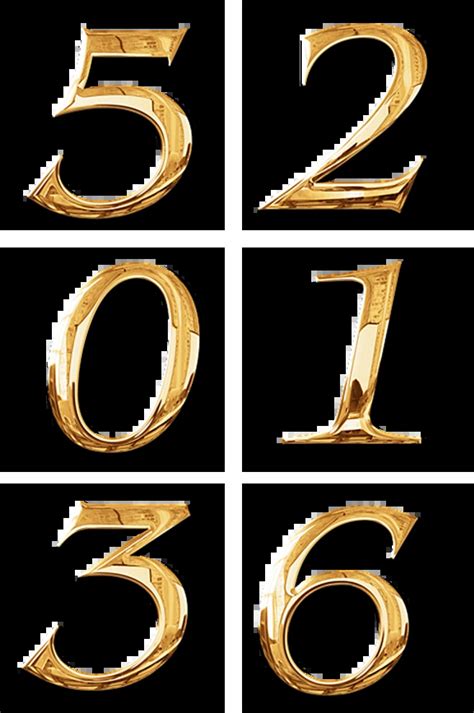 阿拉伯数字装饰素材 花瓣网