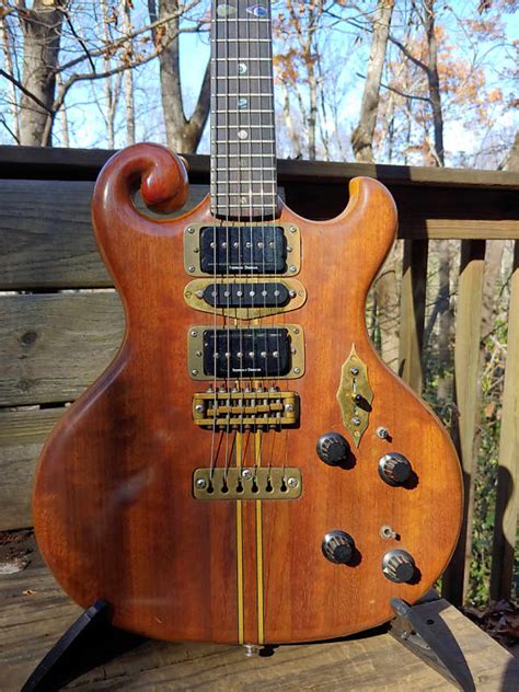 Rare Vintage Hyak Electric Guitar By Former Alembic Employee Reverb