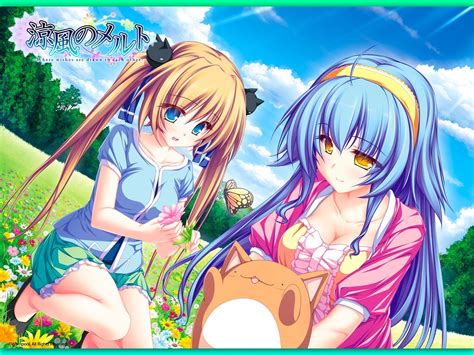 Hisagihara Ui And Hiiragi Tsukino Suzukaze No Melt Drawn By Tenmaso