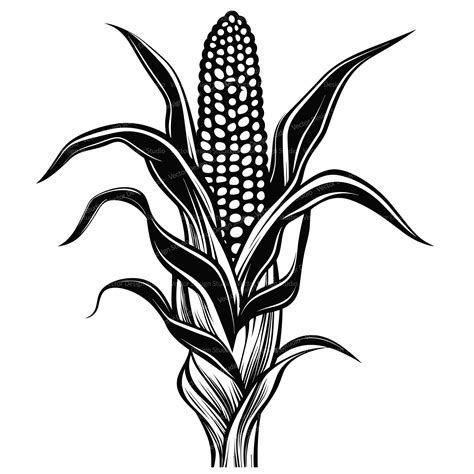Corn Stock Clipart