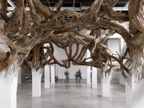 Gorgeous Tree Art Installations Installation Art Sculpture Installation Architectural Columns