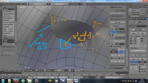 Modeling Removing Triangles And Ngons Blender Stack Exchange