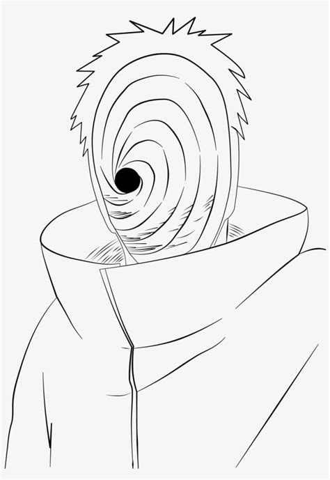 Cara Uchiha Obito Para Colorear Imprimir E Dibujar Coloringonly Com