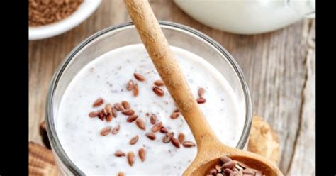 Пих кисело мляко с ленено семе всяка сутрин а след 2 седмици За