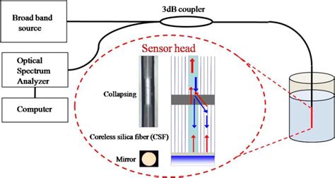 Schematic Of The Refractive Index Sensor System Download Scientific Diagram