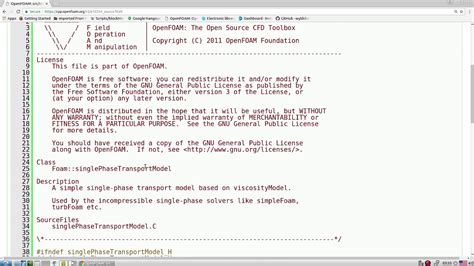 Openfoam Basic Training Module 1 Session 09 Part 02 Youtube