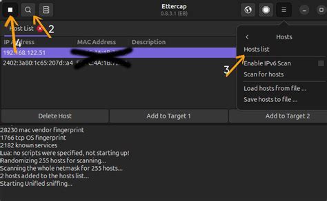 Ettercap Sniffing And Spoofing Geeksforgeeks