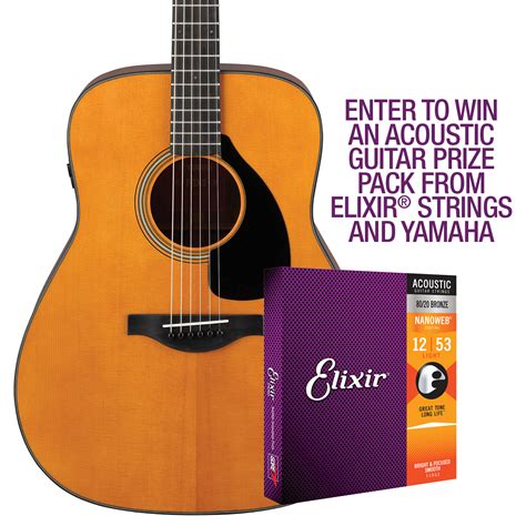 Elixir Strings Win This Acoustic Prize Pack From Our Friends At Acoustic Guitar Enter For Your
