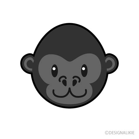 ゴリラ かわいい イラスト 最大のイラスト画像ウェブサイト