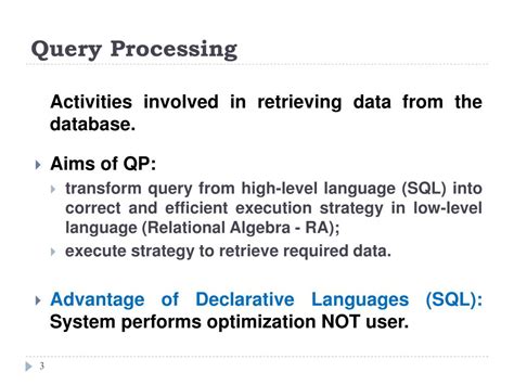 Ppt Query Processing Powerpoint Presentation Free Download Id703286