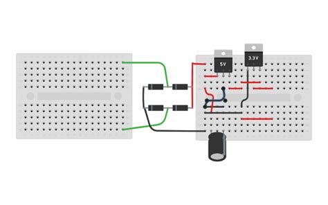 Circuit Design Ac To Dc Converter Circuit Tinkercad