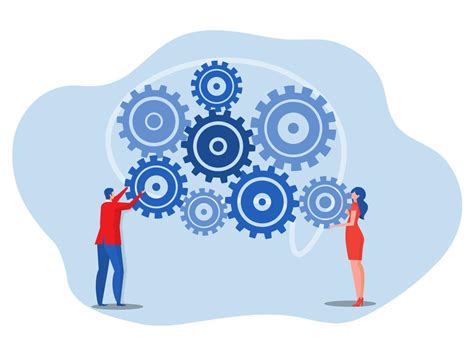 Efficient Management Concept Team Business Manager Optimizing