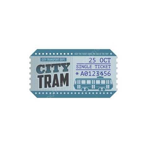 Boarding Pass Ticket Vector Art Png Tram Ticket Isolated Blue Control Pass Template Isolated