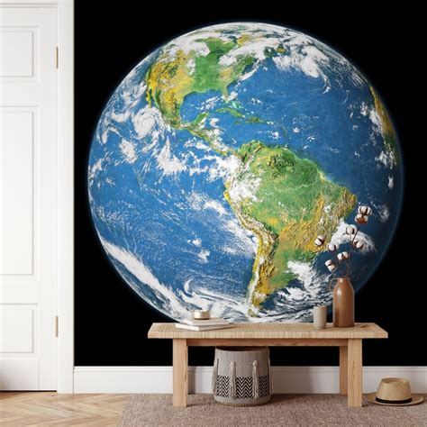 Beautiful Planet Earth Wallpaper Mural For Wall Magicdecor®
