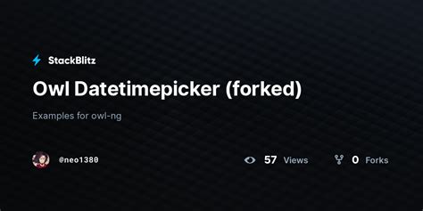 Owl Datetimepicker Forked Stackblitz