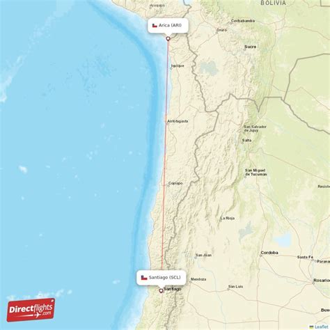 Direct Flights From Arica To Santiago Ari Scl