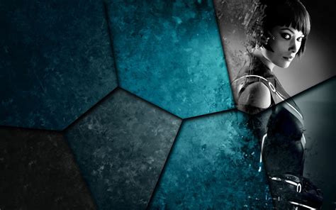 배경 화면 디지털 아트 여자들 단색화 뷰어를보고 영화 산업 여배우 푸른 올리비아 와일드 트론 레거시 빛 색깔 어둠 스크린 샷 컴퓨터 벽지