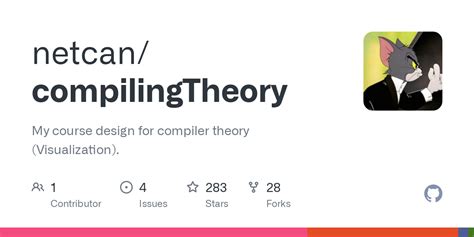 GitHub Netcan CompilingTheory My Course Design For Compiler Theory