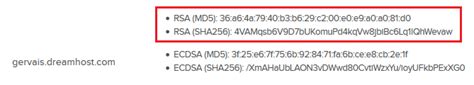 the server s host key is unknown warning dreamhost knowledge base