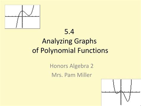 ppt 5 4 analyzing graphs of polynomial functions powerpoint