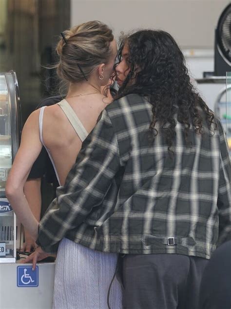Lily Rose Depp Packs On The Pda During La Bakery Visit With Girlfriend
