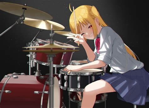 Ijichi Nijika Bocchi The Rock Drawn By Instant Ioarthus Danbooru