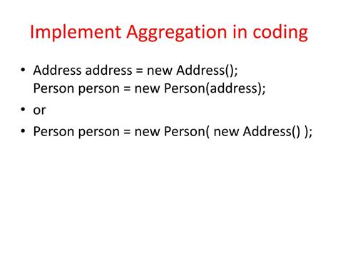 Ppt Aggregation Vs Composition Powerpoint Presentation Free Download
