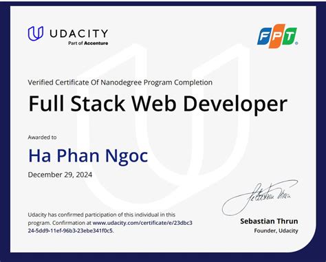 Webdevelopment Fullstackdeveloper Careergrowth Udacity Nanodegree