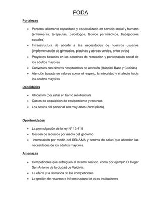 Foda De Fundacion Mi Estancia Docx