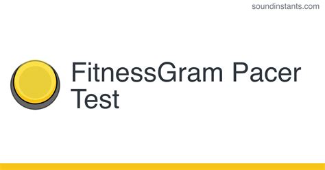 Meme Sound Fitnessgram Pacer Test Sound Instants