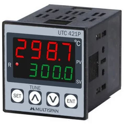 Multispan Utc 421g Double Display Pid Controller Relay At 800 In New