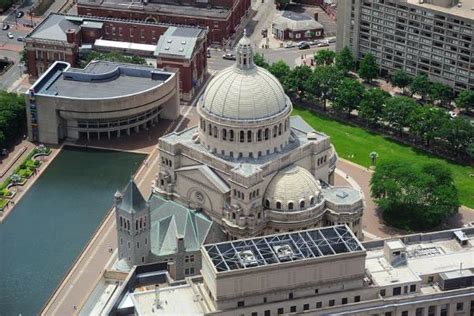 The First Church Of Christ Scientist In Christian Science Plaza In