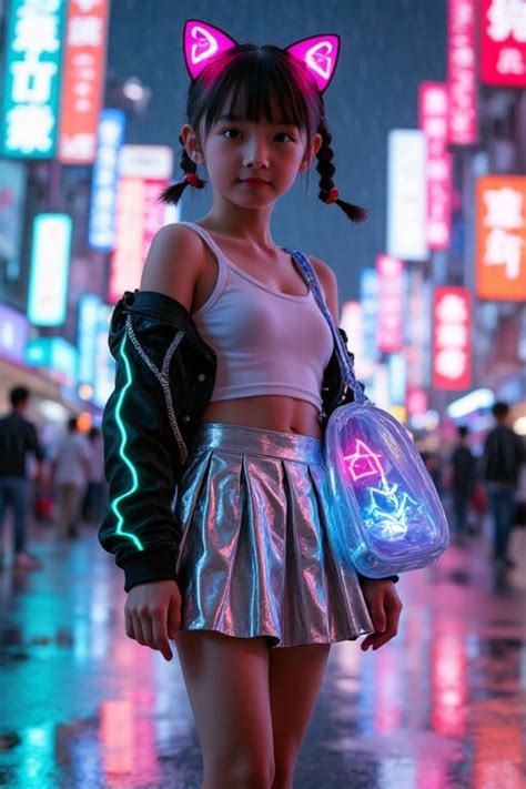 A Tween Japanese Girl Ab Free Ai Image Tensor Art Tensor Art