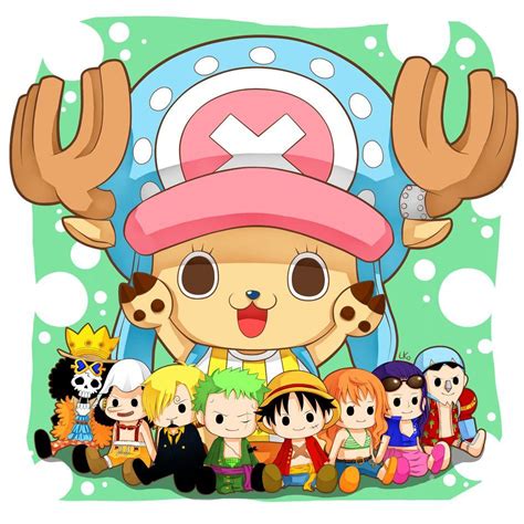 Straw Hat Pirates Crew Chibi