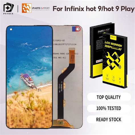 Ipartsexpert 𝐎𝐫𝐢𝐠𝐢𝐧𝐚𝐥 Lcd For Infinix Hot 9 Lcd Infinix Hot 9 Play Lcd X680 X680b X680c Touch