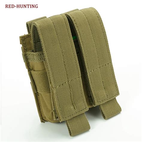 Тактический охотничий 600D нейлон Молл Двойной Пистолет подсумок 5 ...