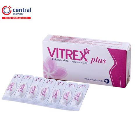 ChÍnh HÃng Thuốc Vitrex Plus điều Trị Nấm Và Viêm Nhiễm âm đạo