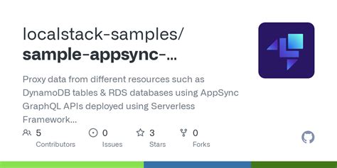 Github Localstack Samplessample Appsync Graphql Api Proxy Data From