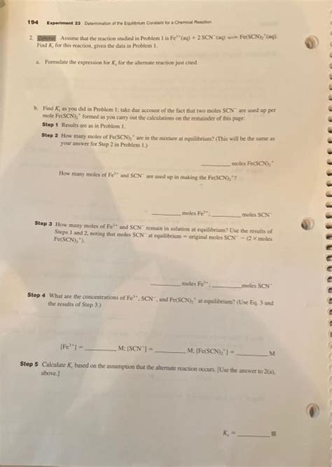 Solved Name Section Experiment Advance Study Assignment Chegg