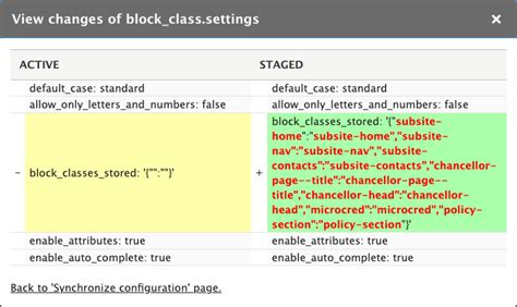 Blockclassesstored Setting Only Retains Classes From Most Recently