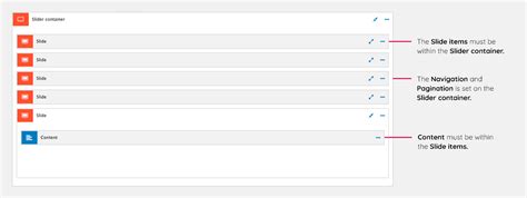 slider elements acquia cohesion docs