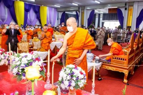 บ้านเมือง พิธีรับสนองพระบัญชาสมเด็จพระสังฆราชแต่งตั้งเจ้าอาวาสวัดมหาธาตุวรวิหาร เพชรบุรี